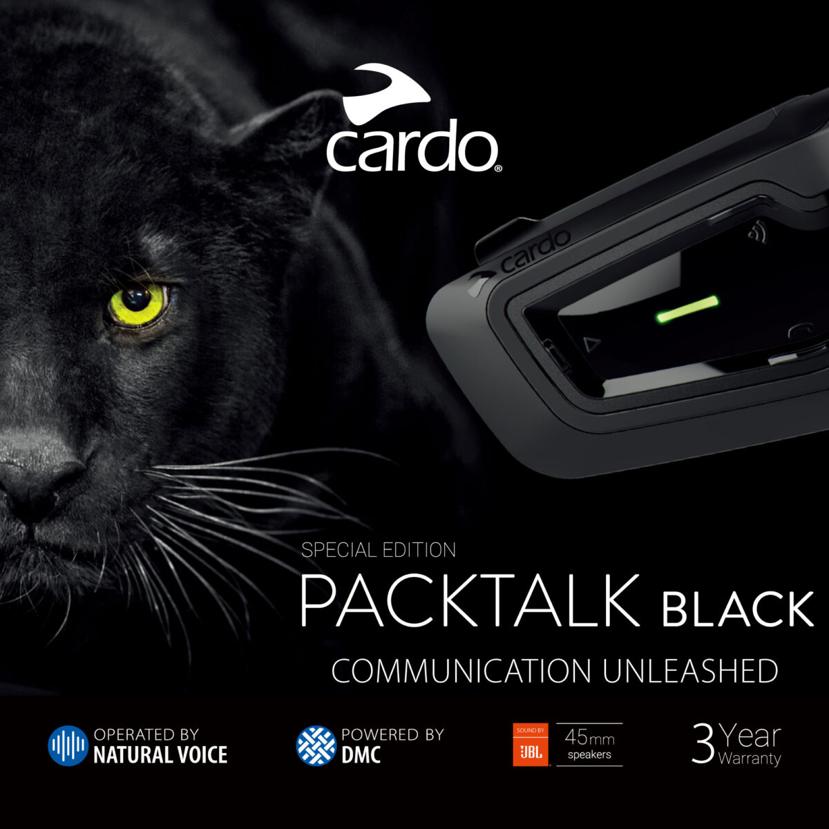 Cardoの旧世代モデル「PACKTALK BLACK」を数量限定で復活販売 - 株式会社アーキサイト